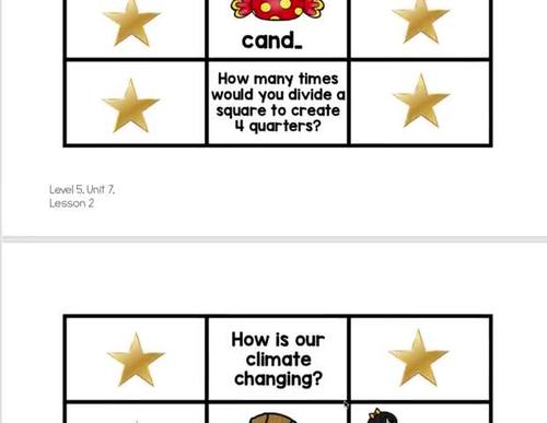 Find-A-Star: A Reward System for Level 5 (VIPKID Units 7-12) ESL ...