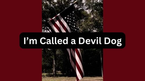 "I'm Called a Devil Dog" Lyric Video by AmericanKidMusic | TPT