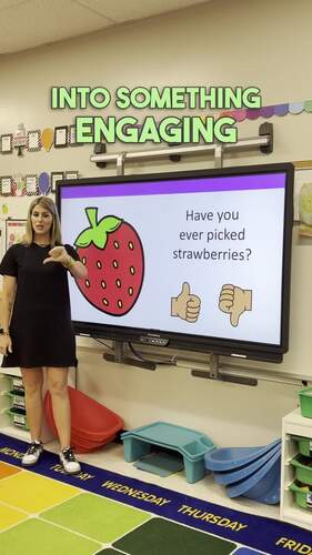 June Morning Meeting Slides for Kindergarten, Editable Daily Digital Slides