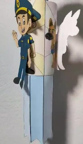 K-9 Crafts Windsock Police Dog German Shepherd Activities Mobile Hanging