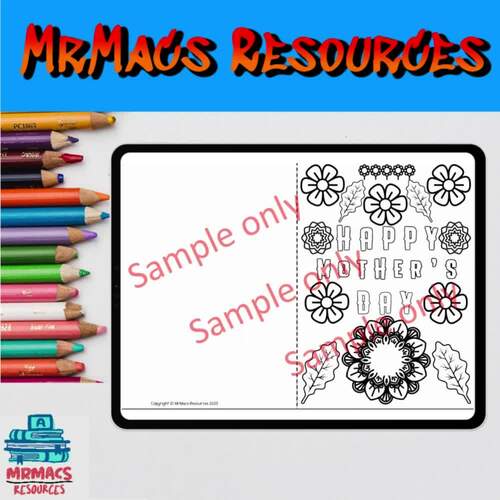 Mother's Day Creative Writing Cards | Colouring Pages | Year 1 & Year 2 ...