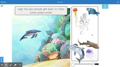 Interactive Open-Ended Scenes for Speech Therapy by For Goodness Speech LLC