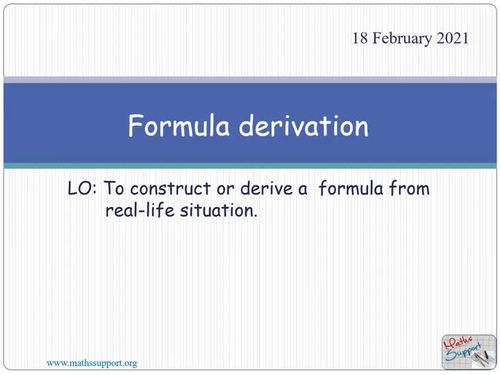 derivation maths