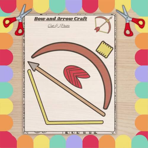 Bow and Arrow Craft | Holiday Activity | Cultural & Art Project | Fall ...
