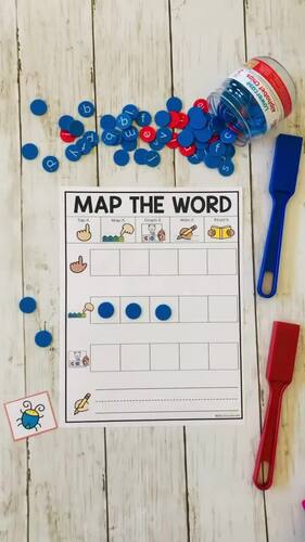 Word Mapping Kit - 216 Color Coded Cards, 9 Phonics Skills - Science of ...