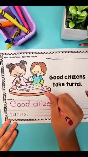 Good Citizenship Worksheets Being a Good Citizen ULTRA BUNDLE with Boom ...