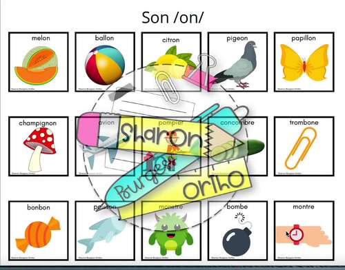 Sons en français | French Sounds by Sharon Burgess Ortho | TpT