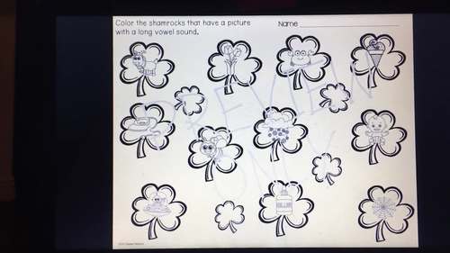 ST. PATRICK'S DAY NO PREP Language Arts Printables by Mama Pearson