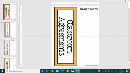 Editable Boho Rainbow Classroom Rules by Coyle's Collaborative Classroom