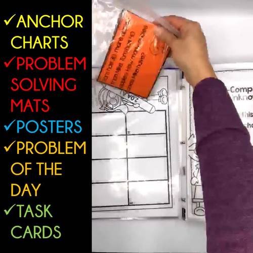 Word Problems 2nd Grade 2.OA.A.1 -problem of the day, guided math ...