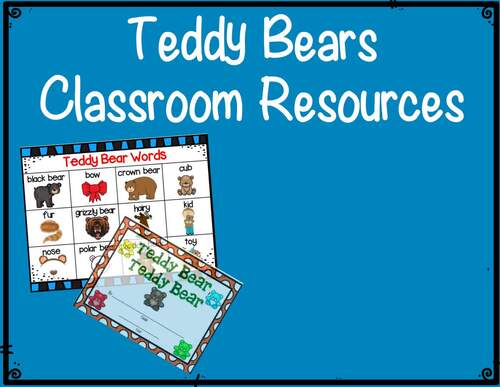 Teddy Bear Unit: Literacy & Math Centers & Activities | TPT