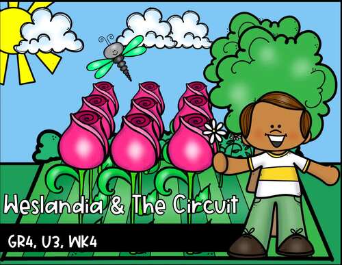 MyView Grade 4 Weslandia & The Circuit Vocab Slideshow & Corner Activity!