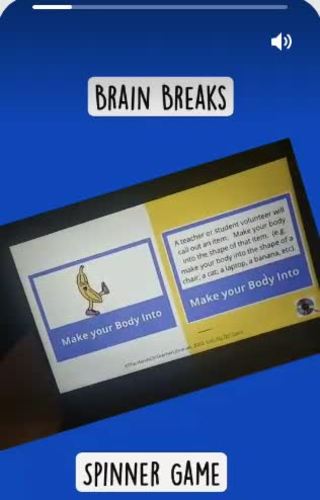 NO PREP Brain Breaks - Movement Breaks - Back to School Game - PPT Fun ...