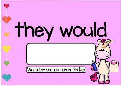 Apostrophes (Contractions) - Boom Cards by Boom Cards by Miss Rainbow ...
