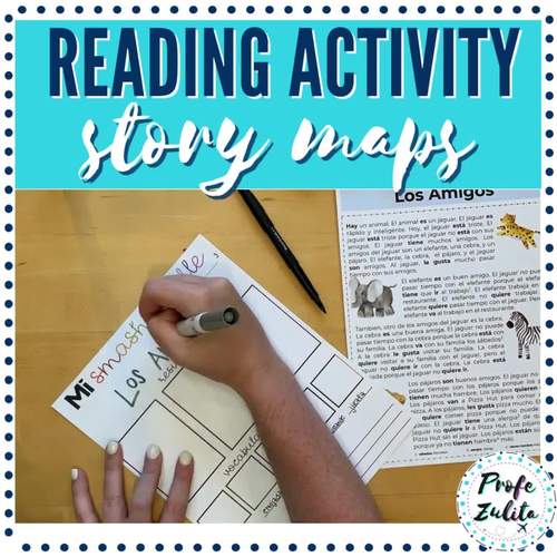 Story Summary Map Templates | Reading Comprehension Activity by Profe ...