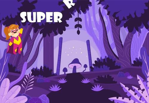 Super Readers PowerPoint Game: Editable Matching Words Games For Young ...