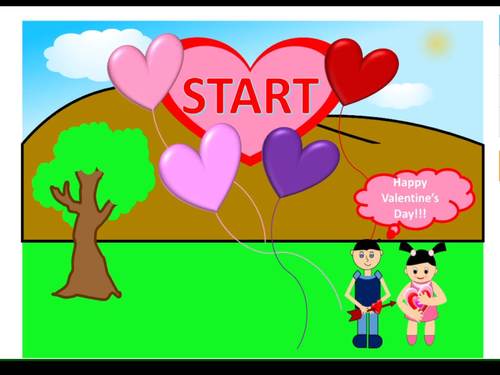 Valentine’s Day Short Vowel A Hidden Picture Boom Cards by Teacher's Pride