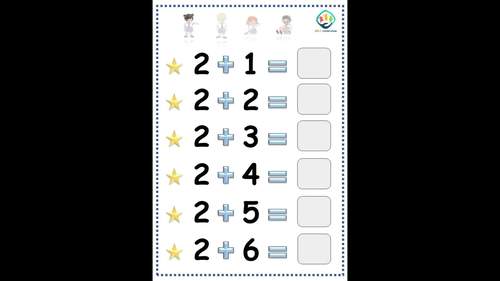 My Addition Book! by Kids Cornerstone | TPT