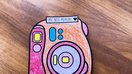 Back to School Craft Activity | My Summer Memories | Fun First day of Class