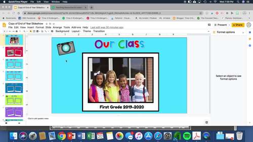 End of the Year Google Slide Show Distance Learning | TPT