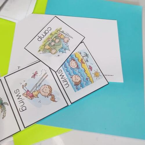 Summer Activities Simple Readers | Summer Fun | Vocabulary Emergent