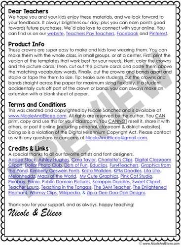 Veterans Day Craft Activity November Headband Hat Crown Template +FREE ...