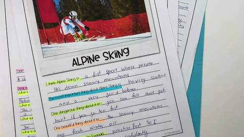 Winter Games 2026 Picture Prompts Research & Writing Activity, Digital ...