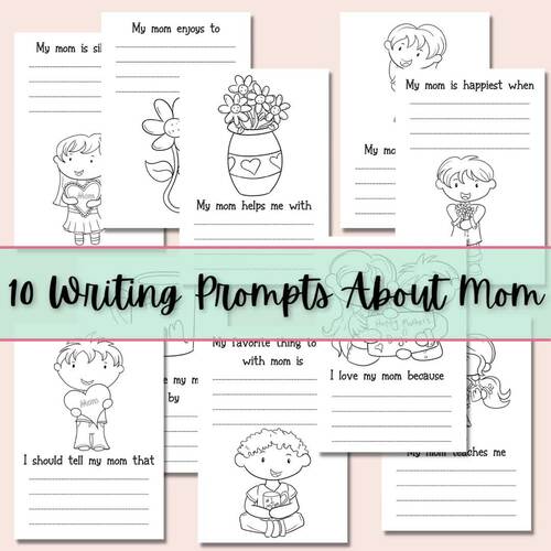 Mother's Day Activity Book - All About Mom by The Wondrous Bloom Homestead