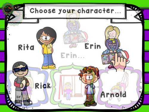 Build an R and R-blend Articulation Sentence Scene No Print distance ...