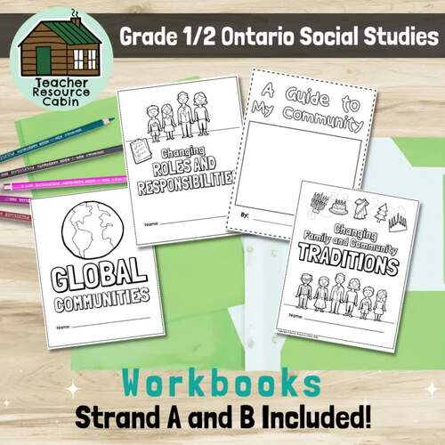Grade 1/2 Social Studies Workbooks (Ontario Curriculum) | TPT