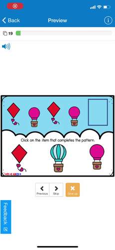 Valentine's AB Patterns Deck | BOOM™ Cards by Easy as ABCD | TPT