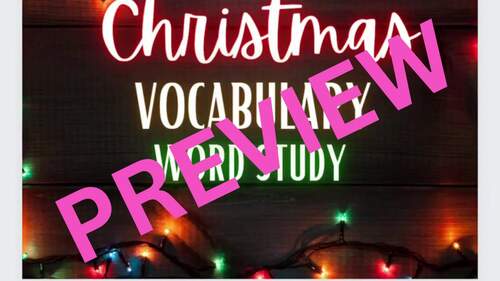 Spelling Words 4th Graders| Etymology| Christmas Activity| Spelling ...