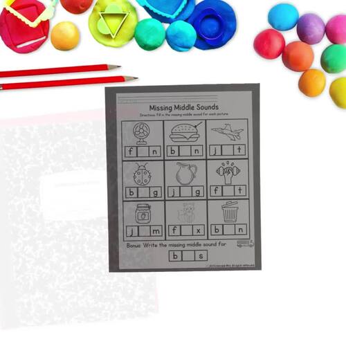 Beginning, Middle, and End Sounds | Kindergarten by Humble Bird