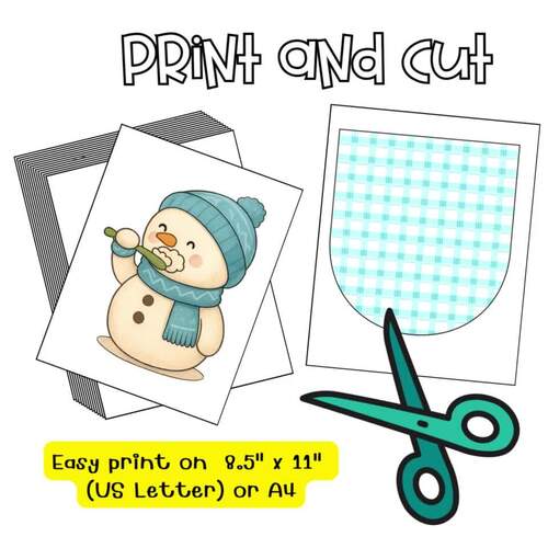 Winter Healthy Habits Bulletin Board Kit | Classroom Decor Snowman Wellness