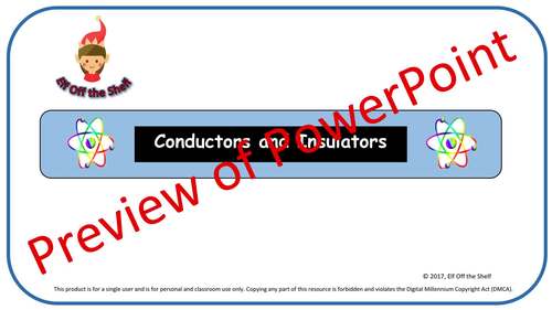 Current Electricity Conductors and Insulators Explained Middle School ...