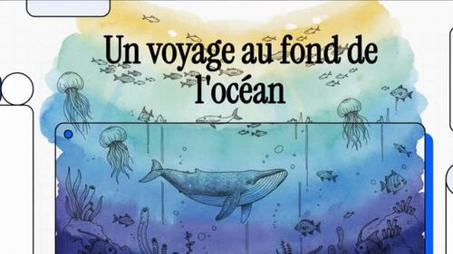 Couches de l’océan – PowerPoint et vidéo – Sciences marines French Primaire