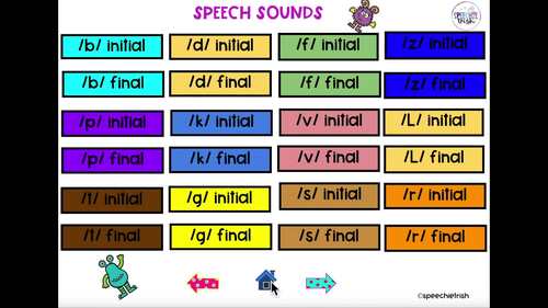 Articulation Memory Match Monsters Digital Speech Therapy Games | TPT