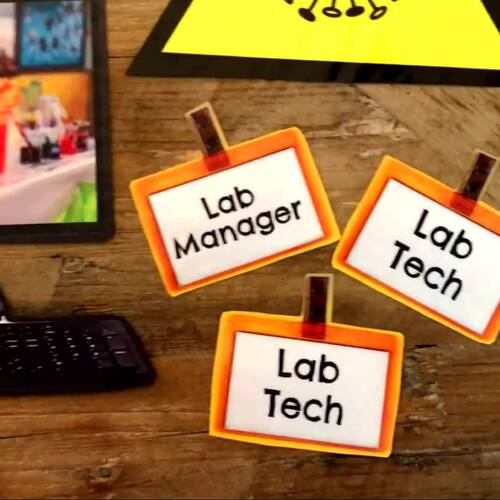 Science Lab Dramatic Play by Miss Fuzzy Bee | TPT