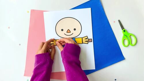 Place Value Scarecrow Craft | Fall Place Value Craft | Build A Scarecrow