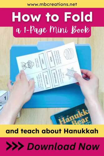 Hanukkah Bear Activities for 1st, 2nd, 3rd Grade Print & Digital Book ...