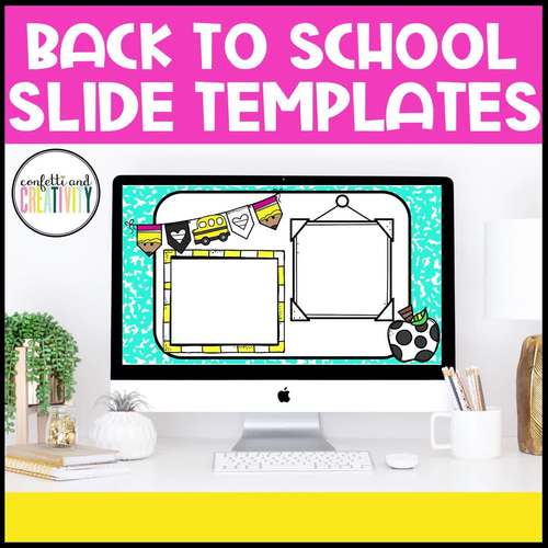 Back to School Holiday Google Slides Template | Distance Learning