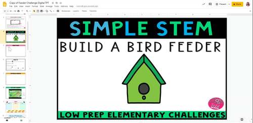 Earth Day STEM Challenge Spring Activities Bird Feeder Craft Science ...