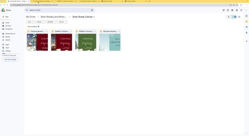 Winter & Christmas Brain Breaks | Interactive SEL Activities by Mammina ...