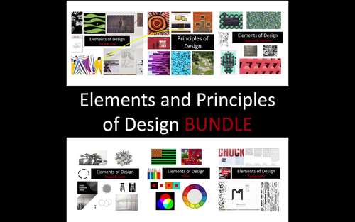 Elements and Principles of Design BUNDLE by Miss B's Shop | TPT