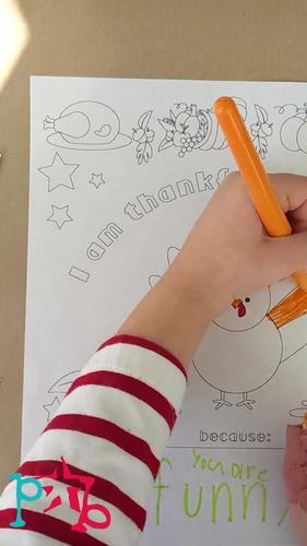 Printable Thanksgiving Thankful Cards | Turkey | Easy DIY | 13 Coloring ...