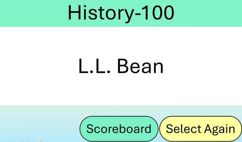 Maine Trivia Game #2 Interactive Powerpoint Activity like Jeopardy