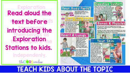 My Body - Body Parts - 5 Senses (Preschool and Pre-K) by The Core ...