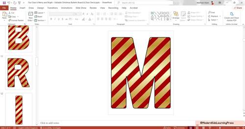 Our Class Is Merry and Bright – Editable Christmas Bulletin Board ...