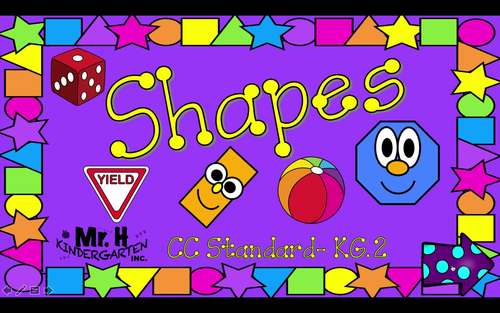 Shapes 2D 3D Kindergarten (Interactive Powerpoint!!) Always $1.00!!