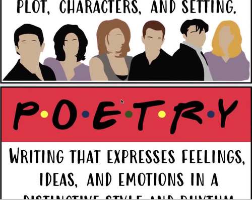 TV Show Genre Posters for Middle & Upper Grades - Middle/High School ...